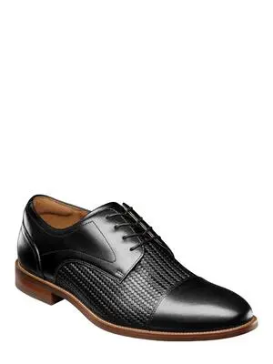 Florsheim Rucci Cap Toe Derby - Black
