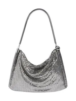 Rabanne Pixel Tube Shoulder Bag - P040 Silver