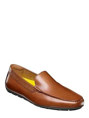 Florsheim Motor Moc Toe Venetian Loafer - Cognac
