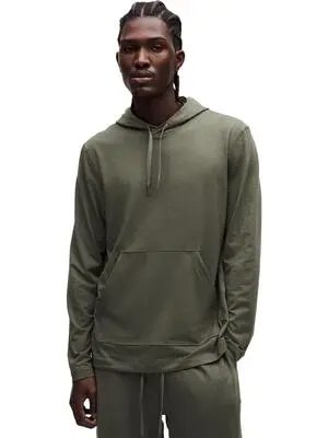 Lululemon Soft Jersey Pullover Hoodie - Heathered Army Green/heathered Willow Leaf
