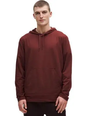 Lululemon Soft Jersey Pullover Hoodie - Heathered Rustic Red/heathered Rockwood