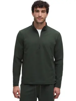 Lululemon Soft Jersey Half Zip - Rainforest Green