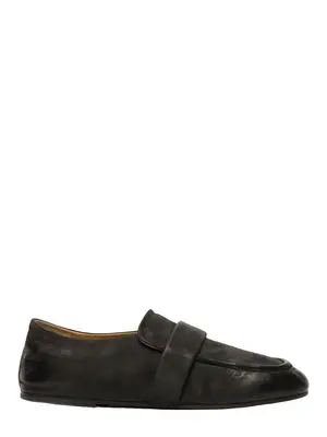 Marsèll Steccoblocco Leather Loafers - Black