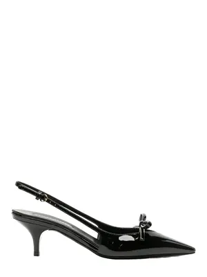 Miu Miu 75mm Slingback Pumps - Black