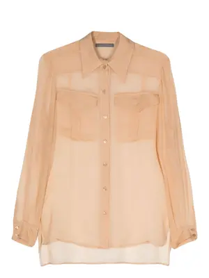 ALBERTA FERRETTI Alberta Ferretti Chiffon Silk Shirt