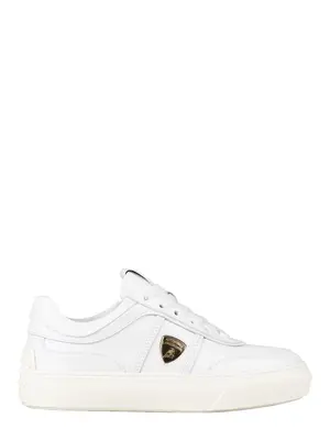 TOD'S Automobili Lamborghini Logo Sneakers - White