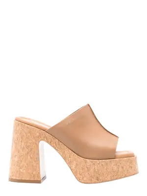Stella McCartney 110mm Skyla Sandals - Neutrals