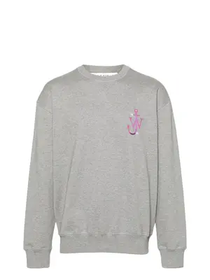 JW Anderson Naturally Sweet Cotton Sweatshirt - Grey