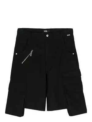 Gcds Ultracargo Bermuda Shorts - Black