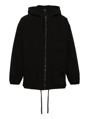 Hugo Ripstop Hooded Cargo Jacket - Black