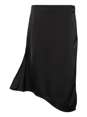 Remain Birger Christensen Knot-detailing Midi Skirt - Black