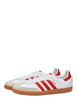 Adidas Samba OG Sneakers Ftwr White/solar Red/off White