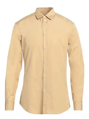 Dsquared2 Man Shirt Mustard Size 36 Cotton Yellow