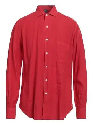 Fedeli Shirt Size Linen - Red