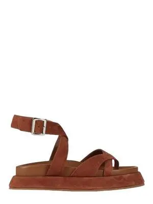 GIA / RHW Thong Sandals - Brown