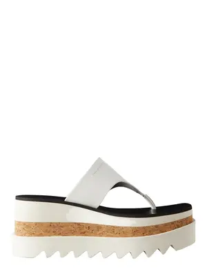 STELLA MCCARTNEY Sneakelyse Alter Vegan Leather Platform Sandals