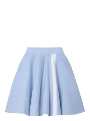 JW ANDERSON JW Anderson Striped Cotton-Blend Mini Skirt