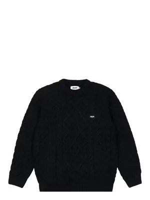 PALACE Cable Knit - Black