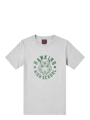 Nike X Stranger Things Hawkins High Tee - Grey