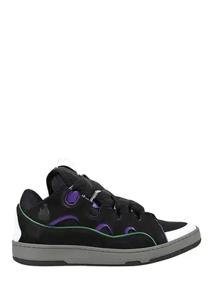 LANVIN Curb Sneakers - Black