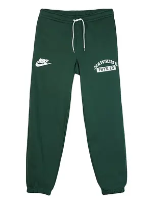 Nike X Stranger Things Hawkins High Sweatpant 'fir/white - Green