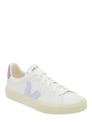 VEJA Campo Canvas Sneaker White Swan Lavander