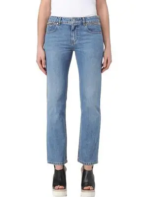 Stella McCartney Chain Detail Jeans - Blue