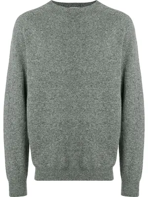 Sunspel Crew Neck Sweatshirt - Grey