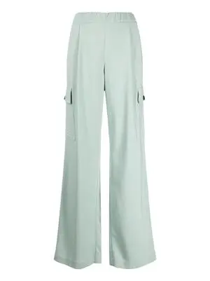 Lorena Antoniazzi Stretch-jersey Cargo Trousers - Green