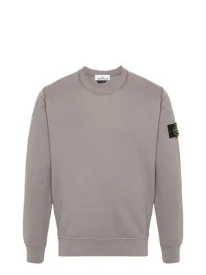 Stone Island Compass Cotton Sweatshirt - Grey
