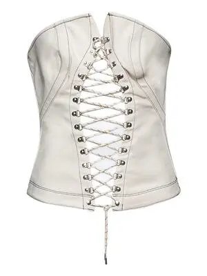 DION LEE Hiking Laced Corset - Birch