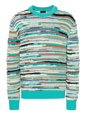 Alanui Madura I Chunky-knit Jumper - Blue