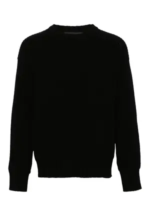 Alanui Drop-shoulder Jumper - Black
