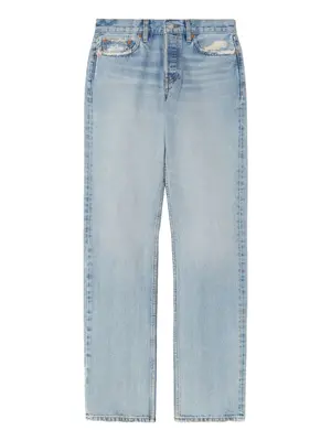 RE/DONE Straight-leg Jeans - Blue