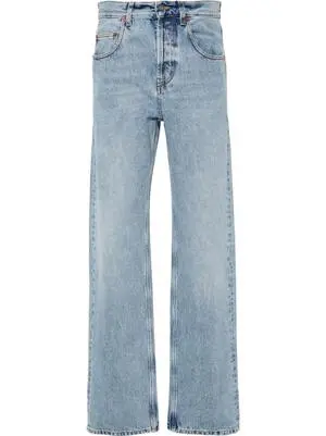 Saint Laurent Straight-leg Jeans - Blue