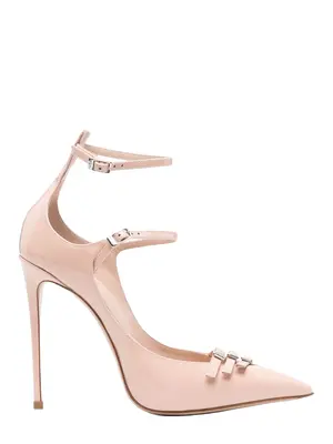 LE SILLA Morgana 120mm Leather Pumps - Pink