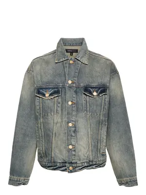 PURPLE BRAND Purple Brand P027 Denim Trucker Jacket
