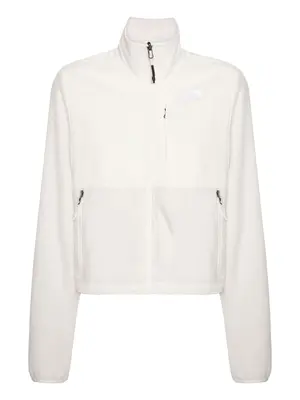 The North Face Fleece Zipped Jacket - White