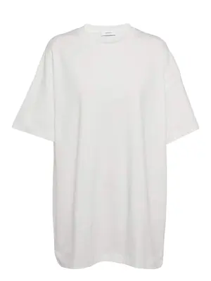 Wardrobe.NYC Oversized Cotton Jersey T-shirt - White