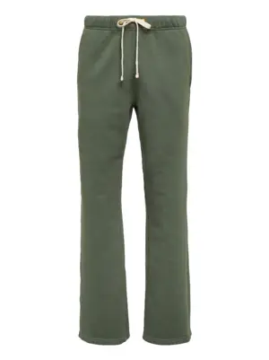 LES TIEN Cotton Fleece Sweatpants - Green