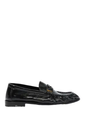 Saint Laurent Saint Laurent Le Loafer Leather Penny Loafers Black