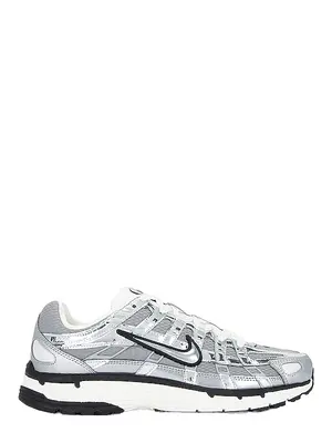 Nike P-6000 - Metallic Silver & Sail