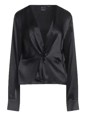 Pinko Satin Top - Black