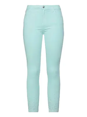 TWINSET Skinny Jeans With Appliqués - Green