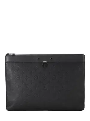 LOUIS VUITTON Monogram Shadow Pochette Discovery - Black