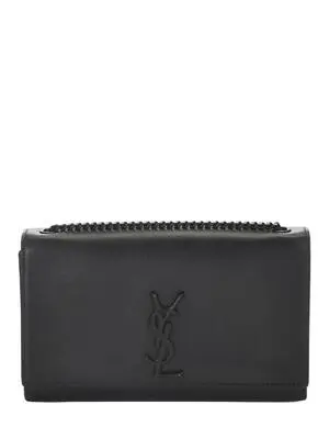 Saint Laurent Grainy Calfskin Kate - Black