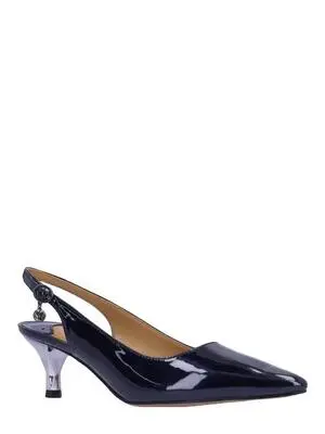 J. Reneé Ferryanne Slingback Pumps - Navy