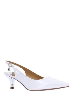 J. Reneé Ferryanne Slingback Pumps - White