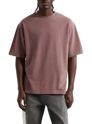 Acne Studios Acne Studios Extorr Logo T-Shirt Plum Purple