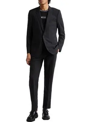 Dolce & Gabbana Martini Fit Stretch Wool Suit - Nero